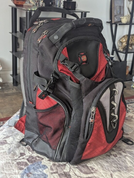 Wenger | Bags | Wenger Maxxum Tech Hiking Backpack Padded Divider Multi ...